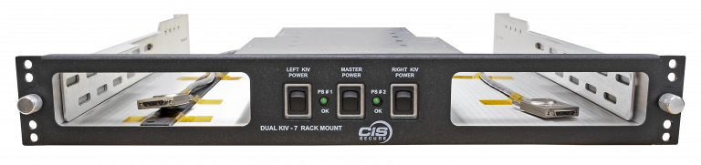 Dual KIV-7 Rugged Rack Mount Enclosure - CISSecure